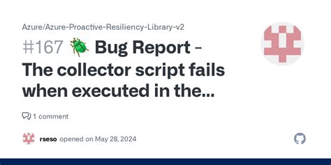 🪲 Bug Report The Collector Script Fails When Executed In The Cloud