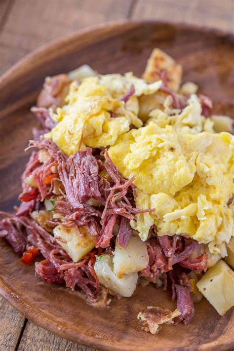 Easy Corned Beef Hash Recipe Dinner Then Dessert