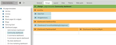 Adding Widget Dashboards To The Interface Kentico Xperience 12 Service Pack Documentation