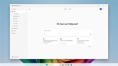 Microsoft 365 Copilot Redesigned With New Search Image And Notebook