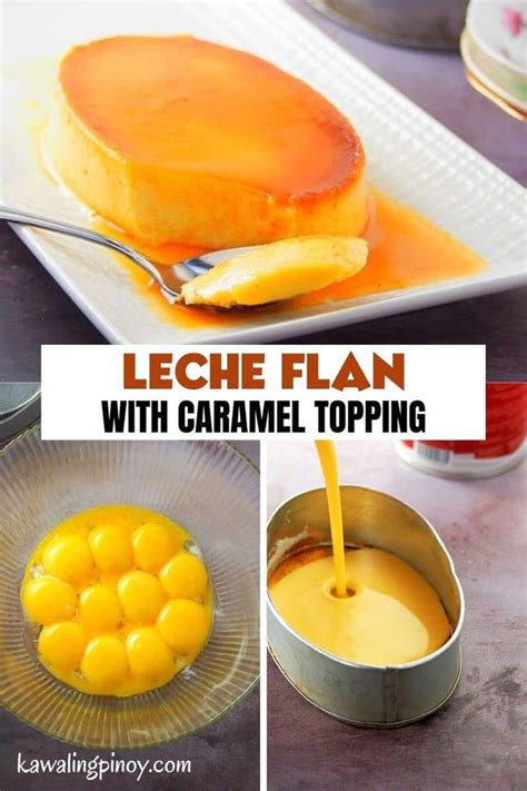 Leche Flan Recipe Flan Recipe Asian Desserts Filipino Food Dessert