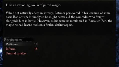 Lords Of The Fallen List Of All Boss Remembrance Weapons And Items