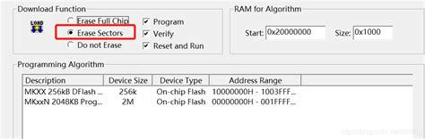 K66芯片解锁j Link报错的解决思路protection Bytes In Flash At Addr Csdn博客