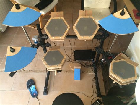 Homemade Electronic Drum Kit With Arduino Mega2560 10 Steps With