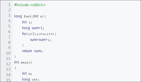 C 语言int Factc语言中long Int Factn的fact是什么意思呀 Csdn博客