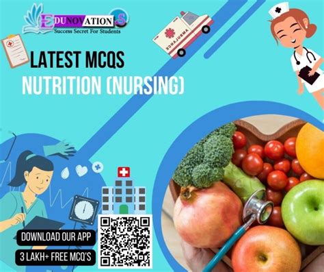 Nutrition Nursing Gk Mcq Mcqs Multiple Choice Questions