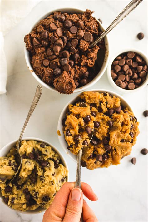 3 Edible Cookie Dough Flavors Gluten Free Robust Recipes