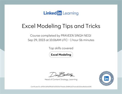 Er Praveen Singh Negi On Linkedin Certificate Of Completion