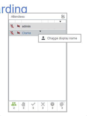 Participants Can Now Change Their Display Name