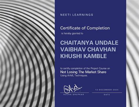 Ai Machinelearning Datascience Industryproject Viit