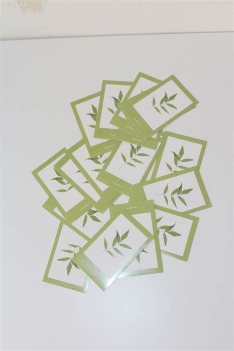 플라워 폴라로이드 스티커