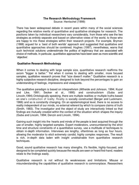 Quantitative And Qualitative Research Methodology Framework Pdf Quantitative Research Quantitative And Qualitative Research Methodology Framework Pdf Quantitative Research