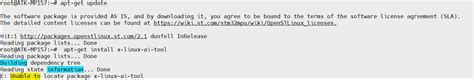 Stm32mp157 Apt Get Install X Linux Ai Tool Unable Stmicroelectronics Community