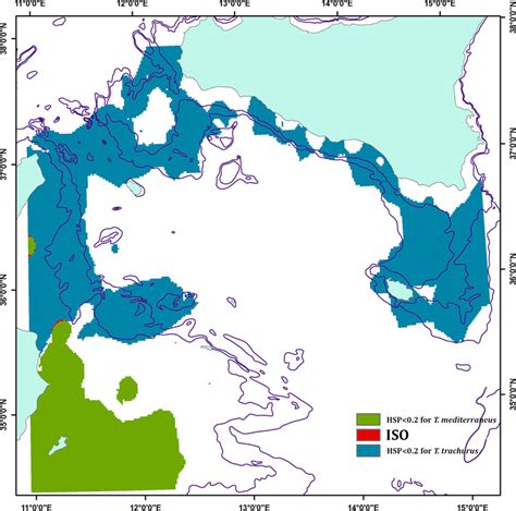 Interspecific Spatial Overlap Iso Distribution Download Scientific