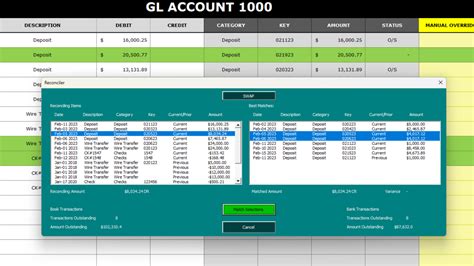 Bank Reconciliation Template 2024 Use Auto Matching Rules To Speed Up