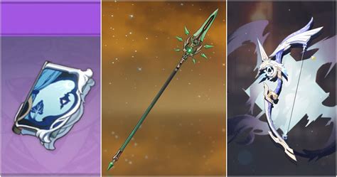 Genshin Impact Best Weapons And Budget Alternatives