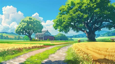 【フリー素材】田舎の田園風景（5枚）