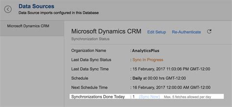 Microsoft Dynamics CRM Integration Analytics Plus Cloud