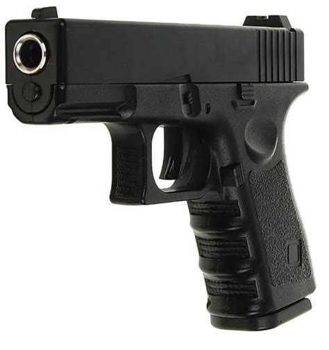 Пистолет металлический с кобурой стреляет пульками 6мм Глок 17 Glock 17 ...