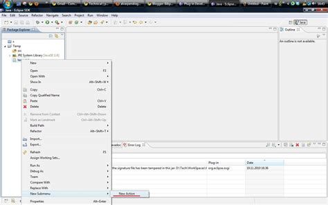Add Your Own Context Menu To Eclipse Step By Step Tutorials