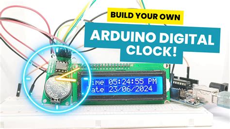 Build Your Own Arduino Clock With Ds1302 Rtc Open Video