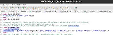 Esp8266rtos 使用esp Idf下，新增子資料夾的步驟