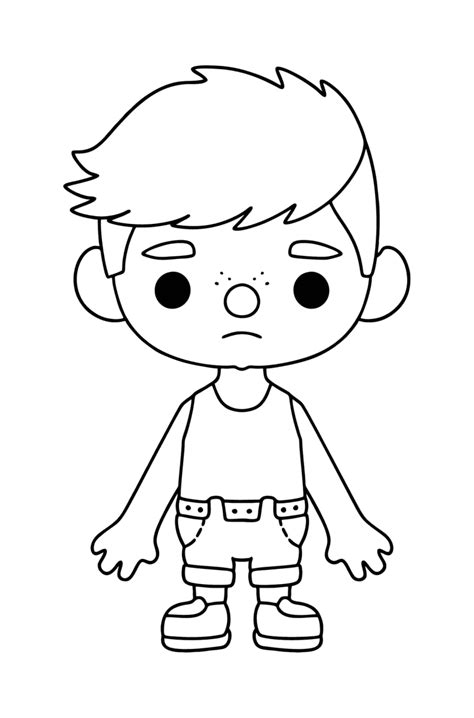 Розмальовки Тока Бока Скачати Надрукувати або Онлайн в Інтернеті