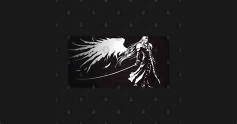 Sephiroth Stencil Sephiroth Stencil T Shirt Teepublic