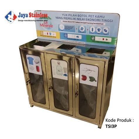 Tempat Sampah Pilah Stainless Jayastainless