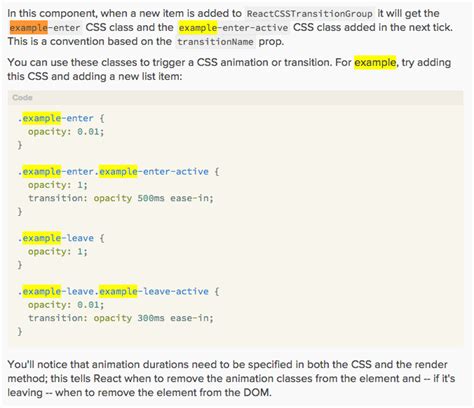 Css React Animate Component When It Render And When Its State Change Stack Overflow