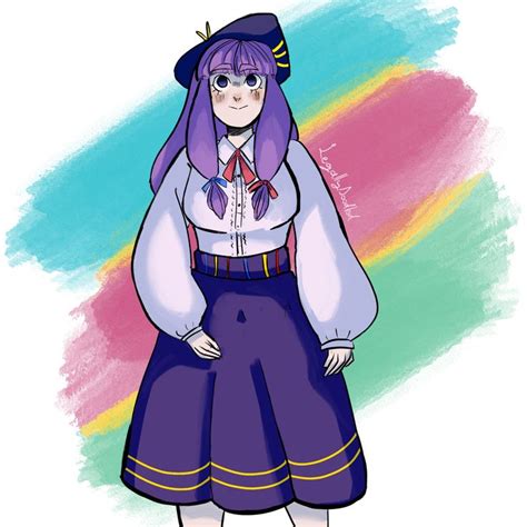 Patchouli But In A Different Outfit Zelda Characters Princess Zelda Art