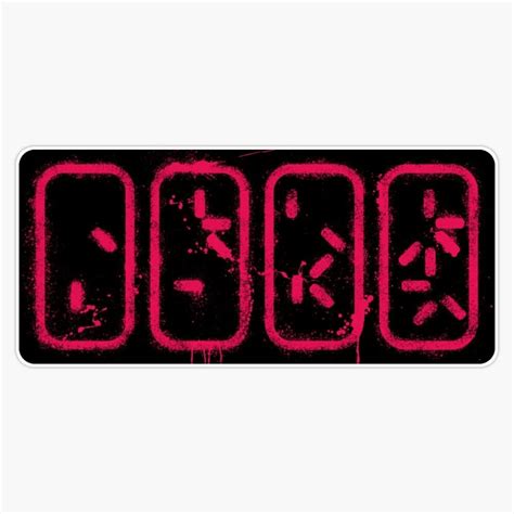 Predator Countdown Bumper Sticker Vinyl Decal 5