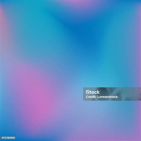 네온 홀로그램 화려한 벡터 배경입니다 추상 부드러운 파스텔 색상 배경 막입니다 핑크 블루와 어두운 블루 색상 0명에 대한 스톡