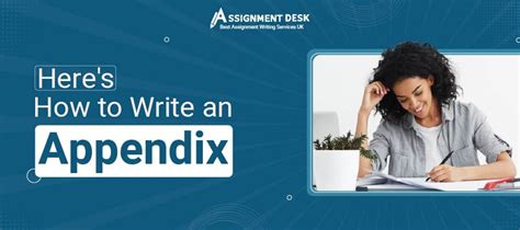 How To Write An Appendix Know The Correct Manner
