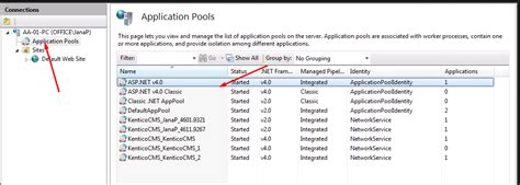 How To Create New Application Pool In Window Server IIS Help