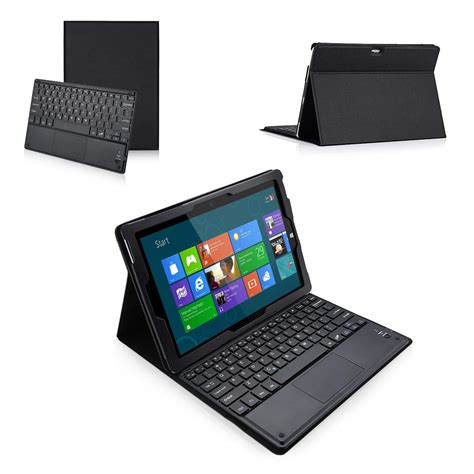 POWERADD Microsoft Surface Keyboard Case Detachable Wireless Bluetooth Keyboard With Touch Pad