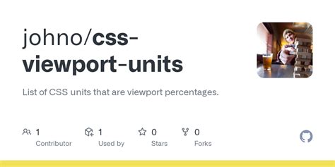 Github Johnocss Viewport Units List Of Css Units That Are Viewport