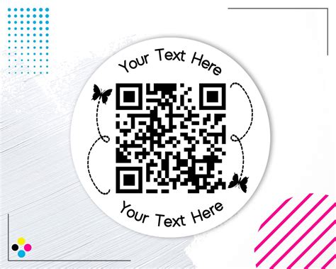 Scannable QR Code Stickers Packing QR Code Labels Custom QR Codes For Business Scan Me Labels