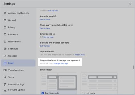 Preview Or Delete Large Attachments In Emails