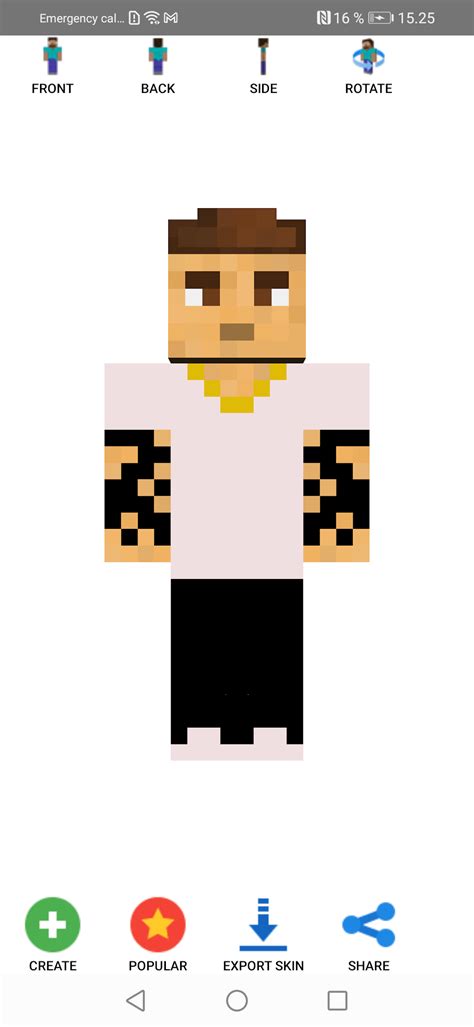 Custom Skin Creator pour Android Télécharger