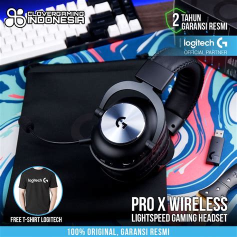 Jual Logitech Pro X Wireless Lightspeed Headset Gaming Headset Shopee Indonesia