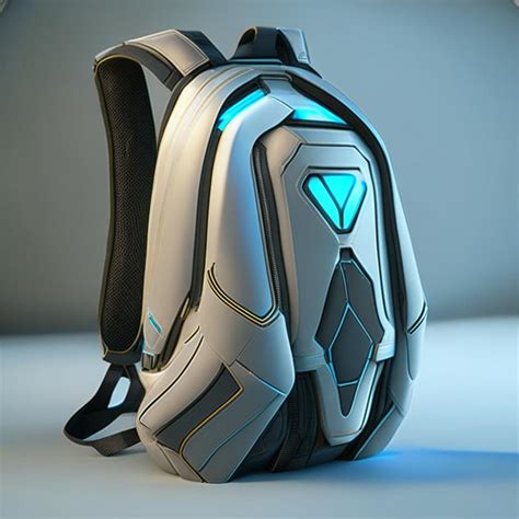 Futuristic Backpack By Pickgameru On Deviantart