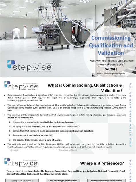 Commissioning Qualification Validation Blue Paper Pdf Verification And Validation Business