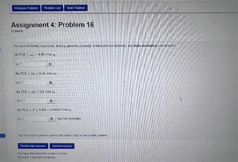 Solved Previous Problem Problem List Next Problem Assignment