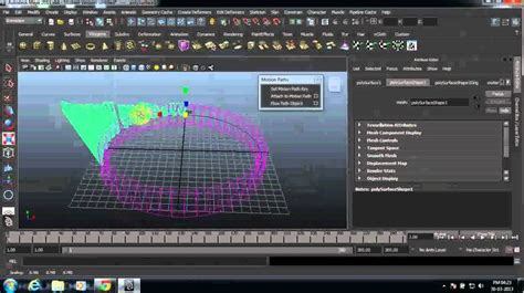 How To Create Autodesk Maya Text Animation Motion Paths