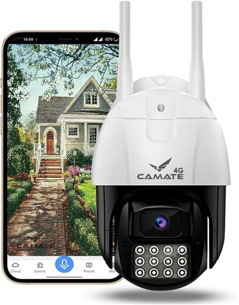 Buy Hixecure 3mp 4g Wifi Outdoor Sim Based 360° Ptztwo Way Audio