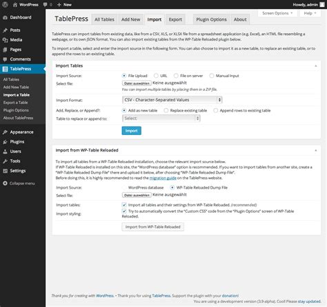 plugin table wordpress terbaik
