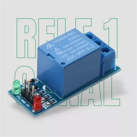 M Dulo Rele Canal V A Indicador Led Para Arduino Nf Venda Em