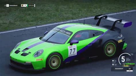 Porsche 911 Gt3 992 Cup Nurburgring Lap Youtube