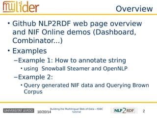 NIF 2 0 Hands On Turorial PPT